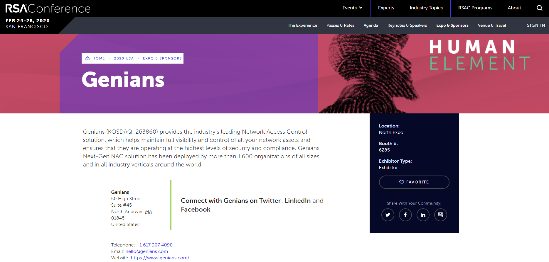 RSAC 2020을 통해 본 차세대 NAC(Next-Gen Network Access Control) - Genians
