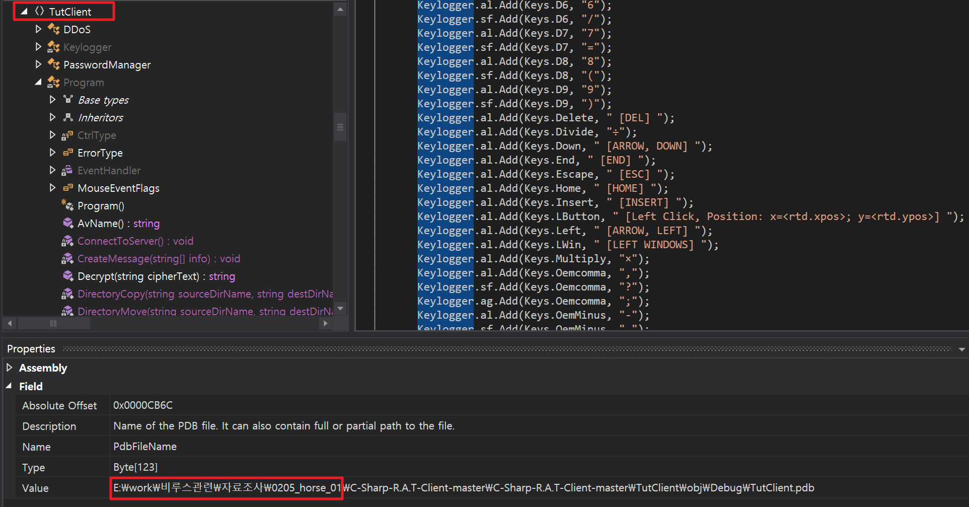 APT43 배후의 다단계 드롭박스 명령과 TutorialRAT